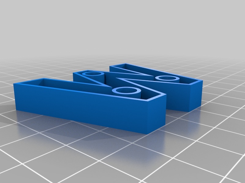 Refrigerator Alphabet Magnets by Joey Gennari | Download free STL model ...