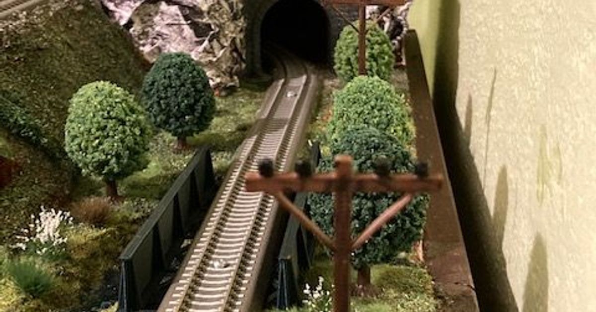 Elektrický stĺp / Electric pole (TT - 1:120) by Skunco | Download free ...