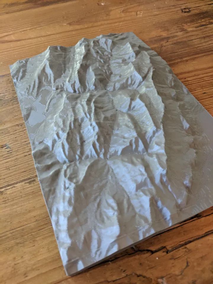 3D map of Chartreuse mountain range by Engineer3DGeek | Download free ...