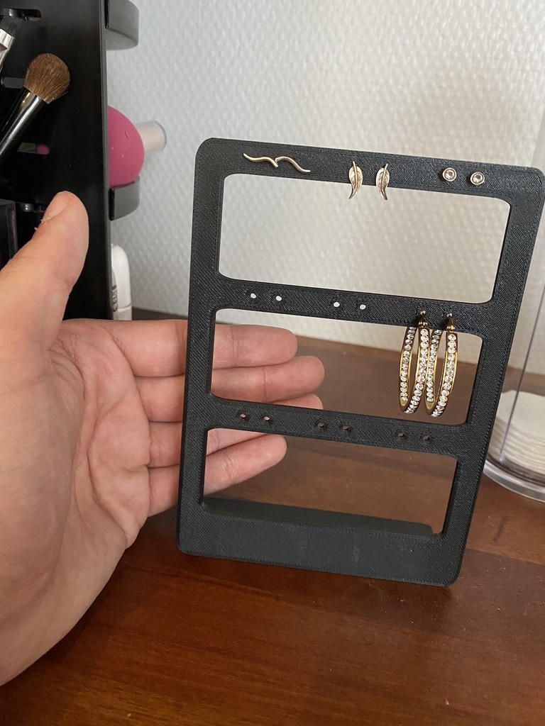Simple earring stand by Burkarl | Download free STL model | Printables.com