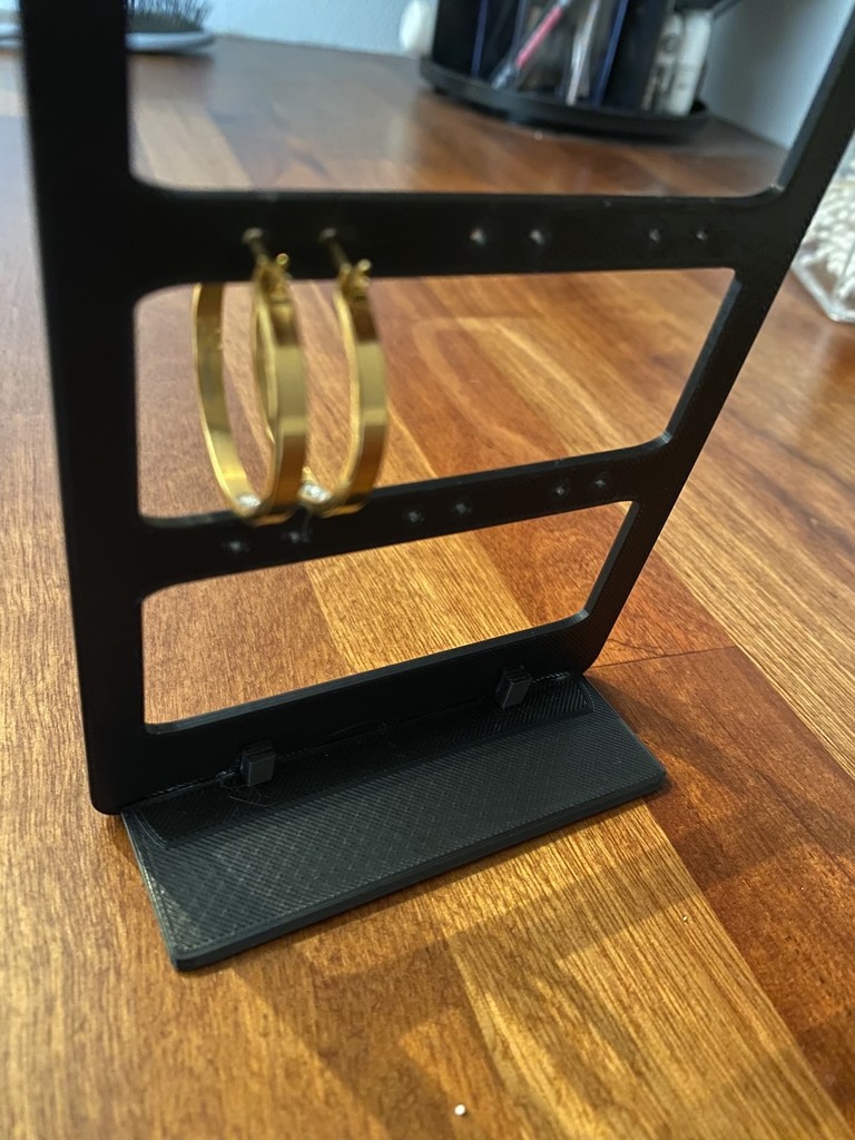 Simple earring stand by Burkarl | Download free STL model | Printables.com