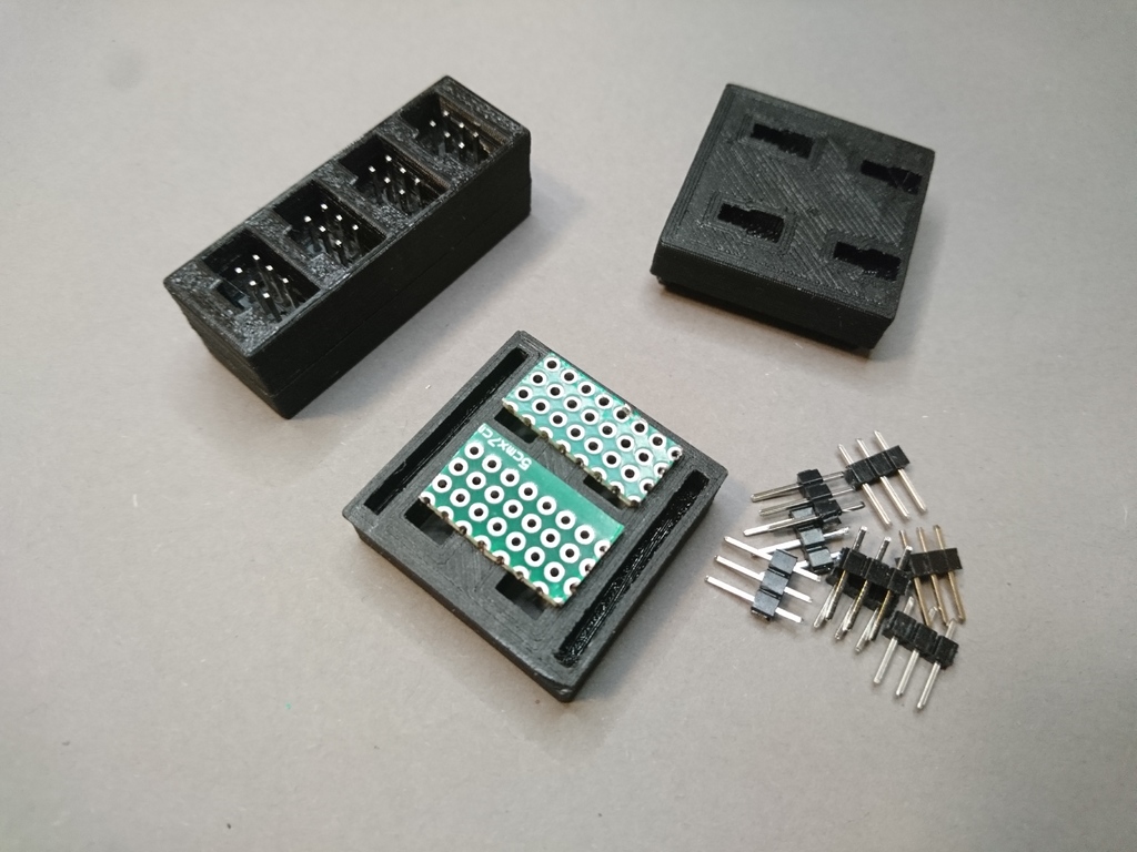 fischertechnik parametric I2C bus extender by juh | Download free STL ...