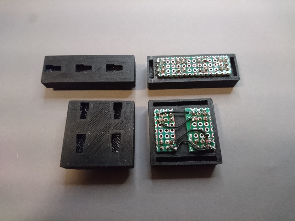fischertechnik parametric I2C bus extender by juh | Download free STL ...