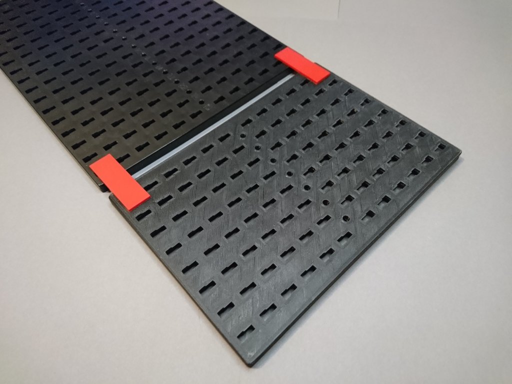 fischertechnik base plate / Grundplatte 250 (188 x 128 mm) and 125 (128 ...