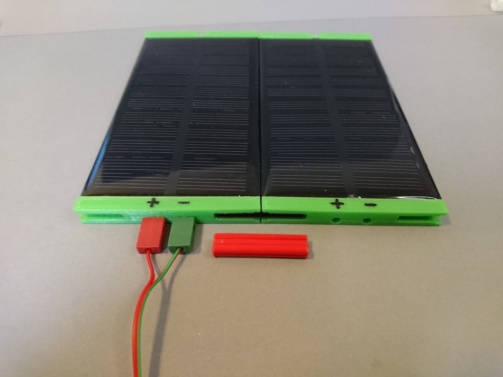 fischertechnik 6V 1W solar power module 60x120 mm by juh | Download ...