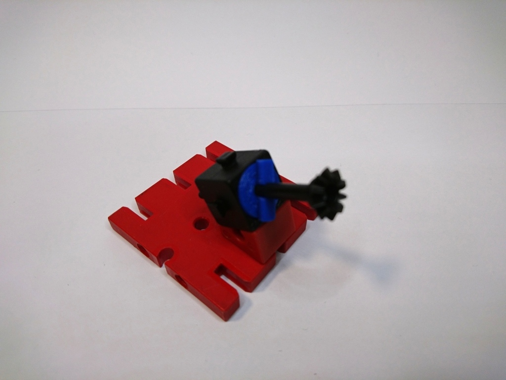 fischertechnik pneumatic manual valve with added connectors by juh ...