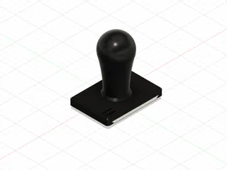 Dovetail Stamp Handle by ColtonM | Download free STL model | Printables.com