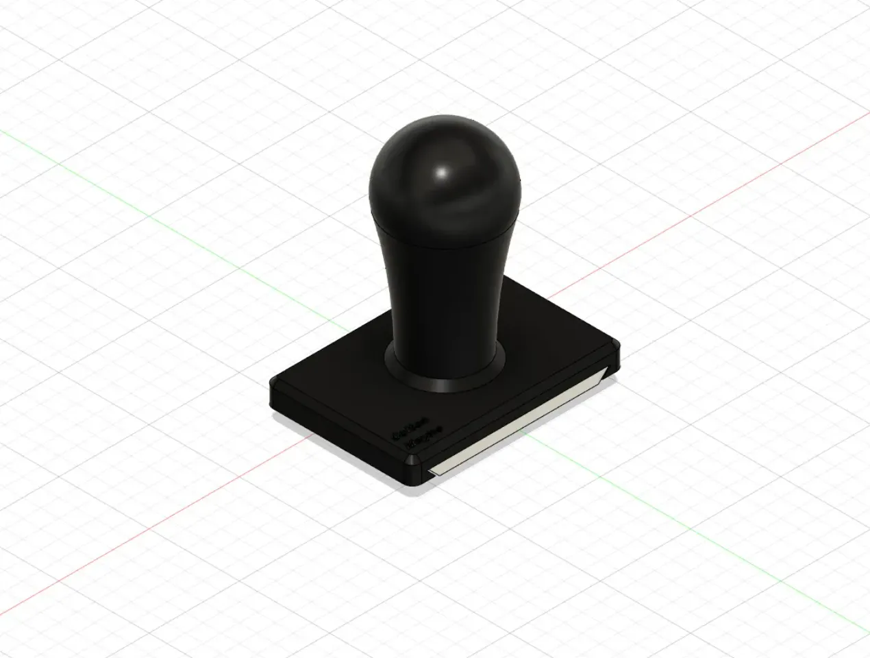 Dovetail Stamp Handle by ColtonM | Download free STL model | Printables.com