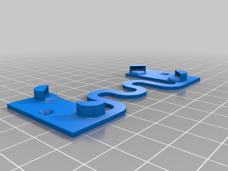Rasberry Pi Zero Minimalist Mount by JPMakesStuff | Download free STL ...