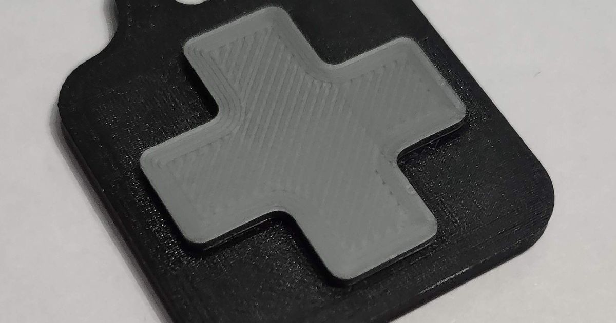 First Aid Zipper Tag by Max R | Download free STL model | Printables.com