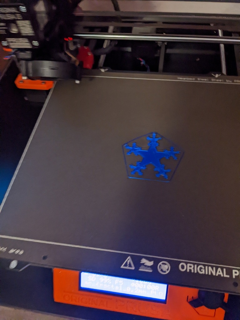 Star Fractal (Customizable) by Romechdel | Download free STL model ...