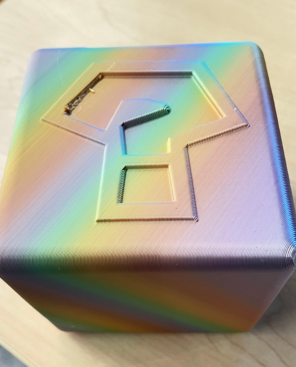 Mystery cube Sticky Note Holder by jackmuld | Download free STL model ...