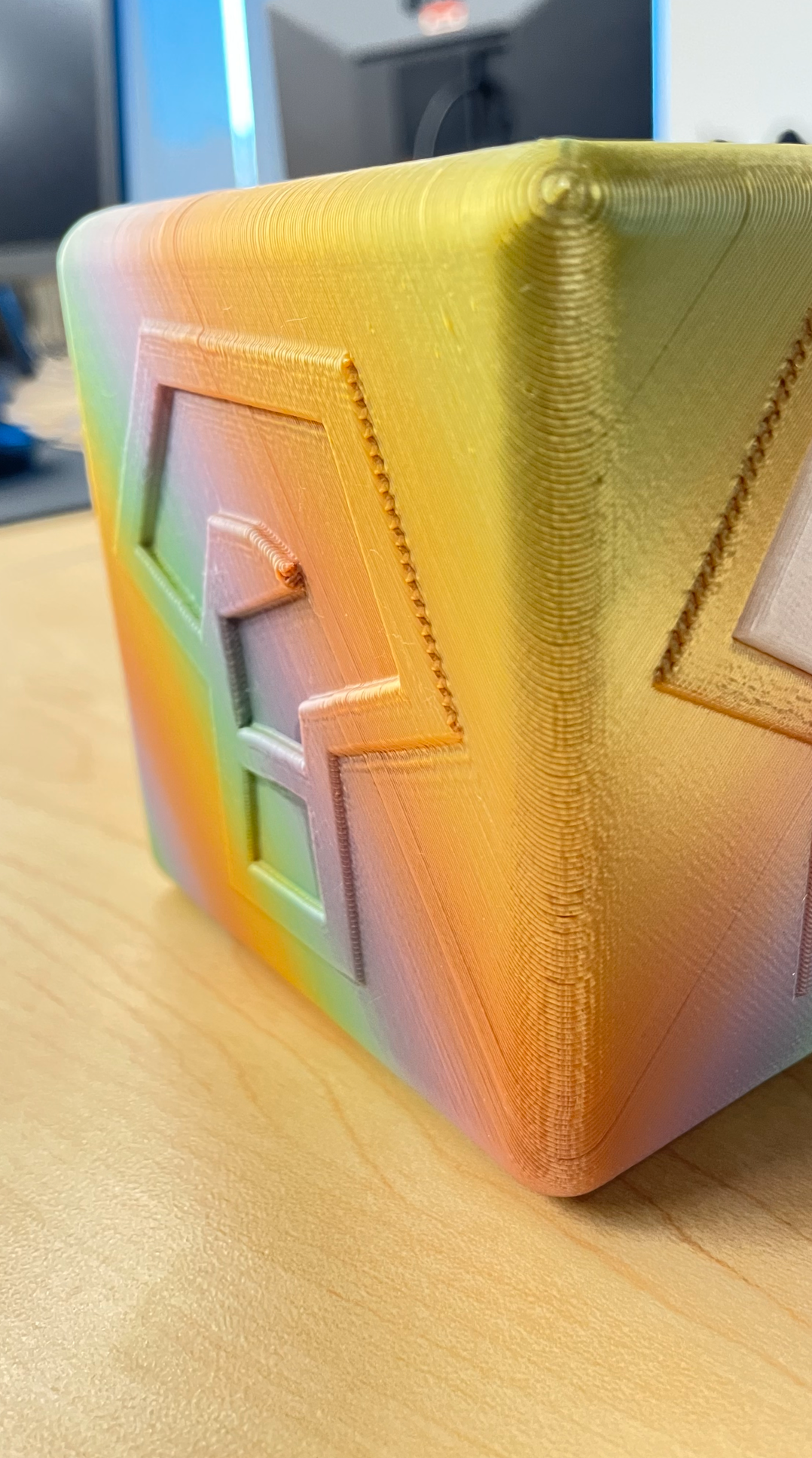 Mystery cube Sticky Note Holder by jackmuld | Download free STL model ...