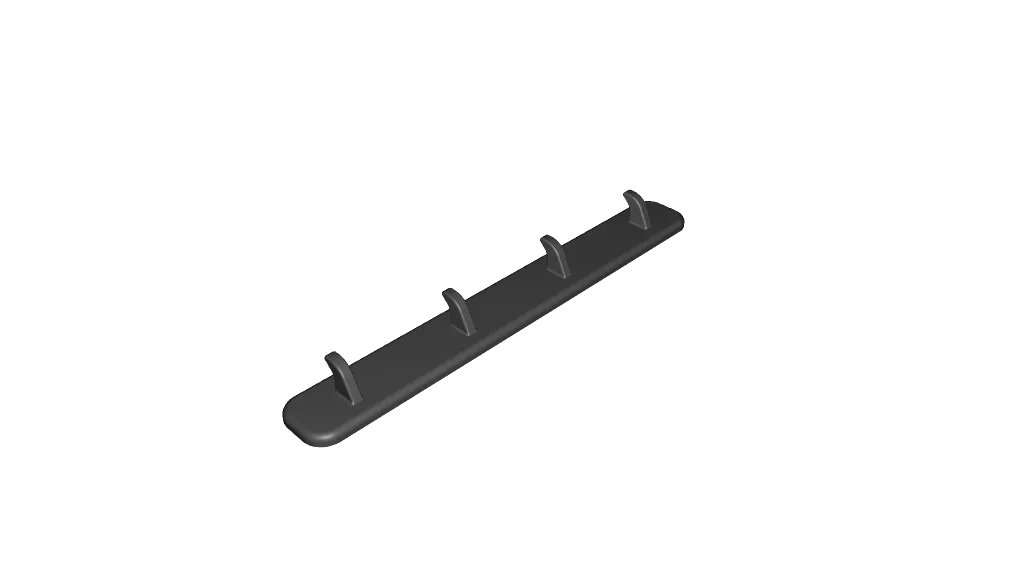 Just another hanger for kitchen by Kotik_V_Tapke | Download free STL ...