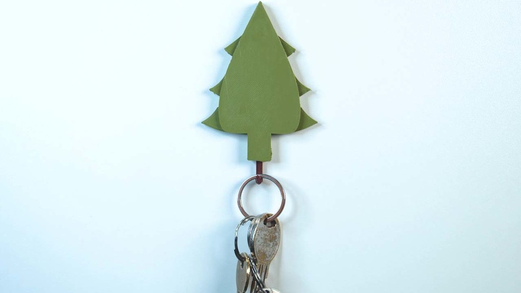 Unfolding Tree key holder by TomoDesigns | Download free STL model ...