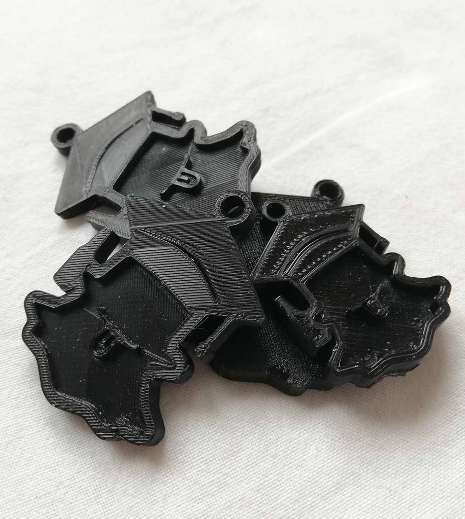 Snapchat keychain by TomoDesigns | Download free STL model | Printables.com