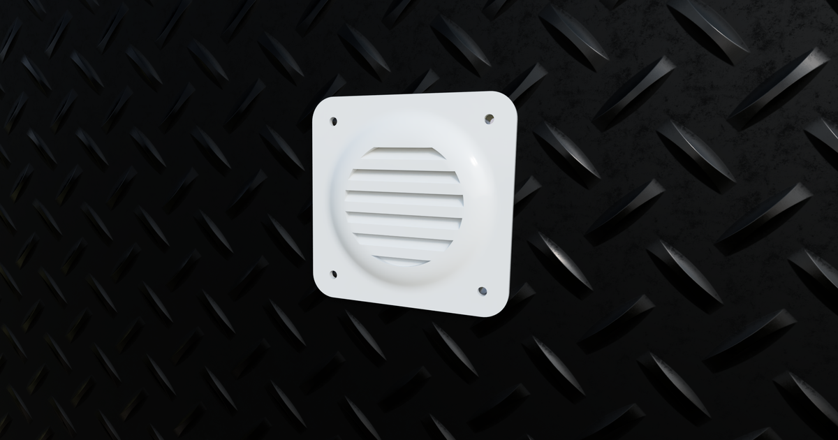 RV Fixed Vent by fourlowfab | Download free STL model | Printables.com