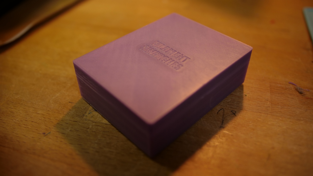 Customizable Filament Swatch box (Filament tests, filament swatches) by ...