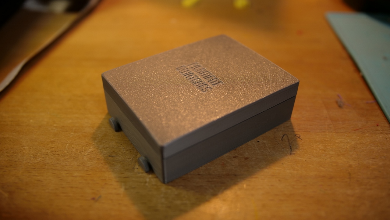 Customizable Filament Swatch box (Filament tests, filament swatches) by ...