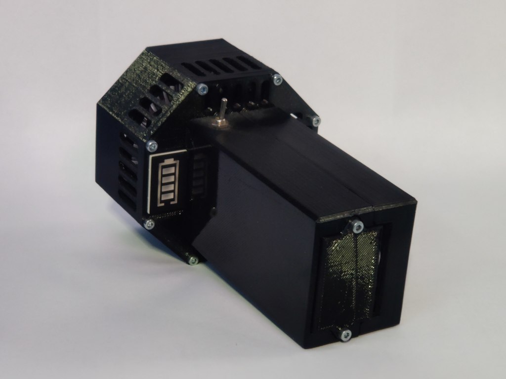 100W Ultra Compact Portable LED Flashlight by J Hedel | Download free ...