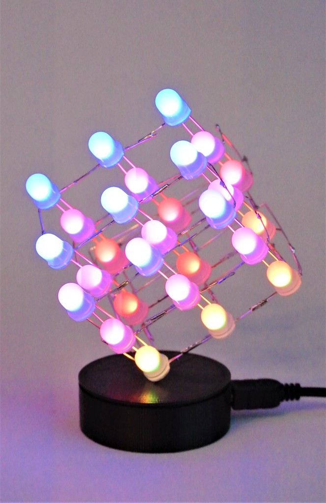 the SIMPLE Arduino RGB LED cube by J Hedel | Download free STL model ...
