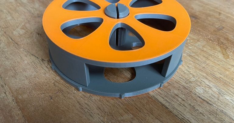 Strap winder new version by igtbeetle | Download free STL model ...