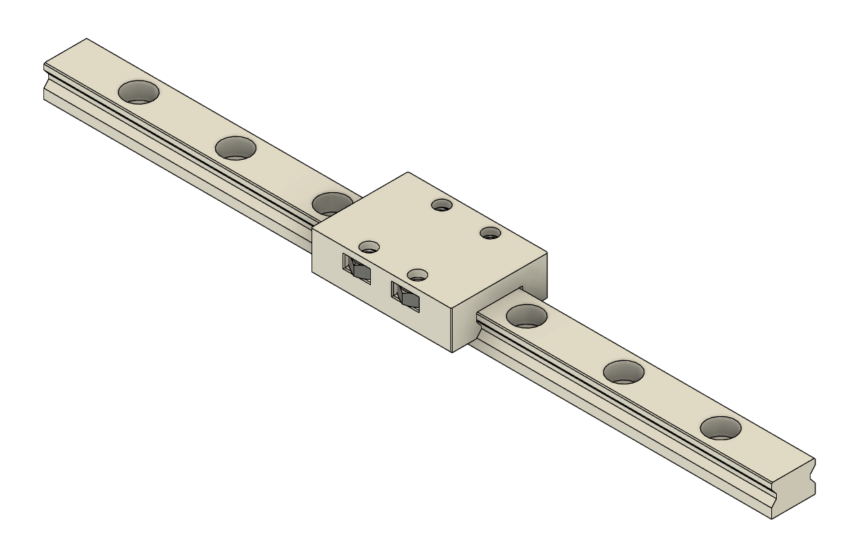 3D-printable MGN rails! by saehdesigns | Download free STL model ...