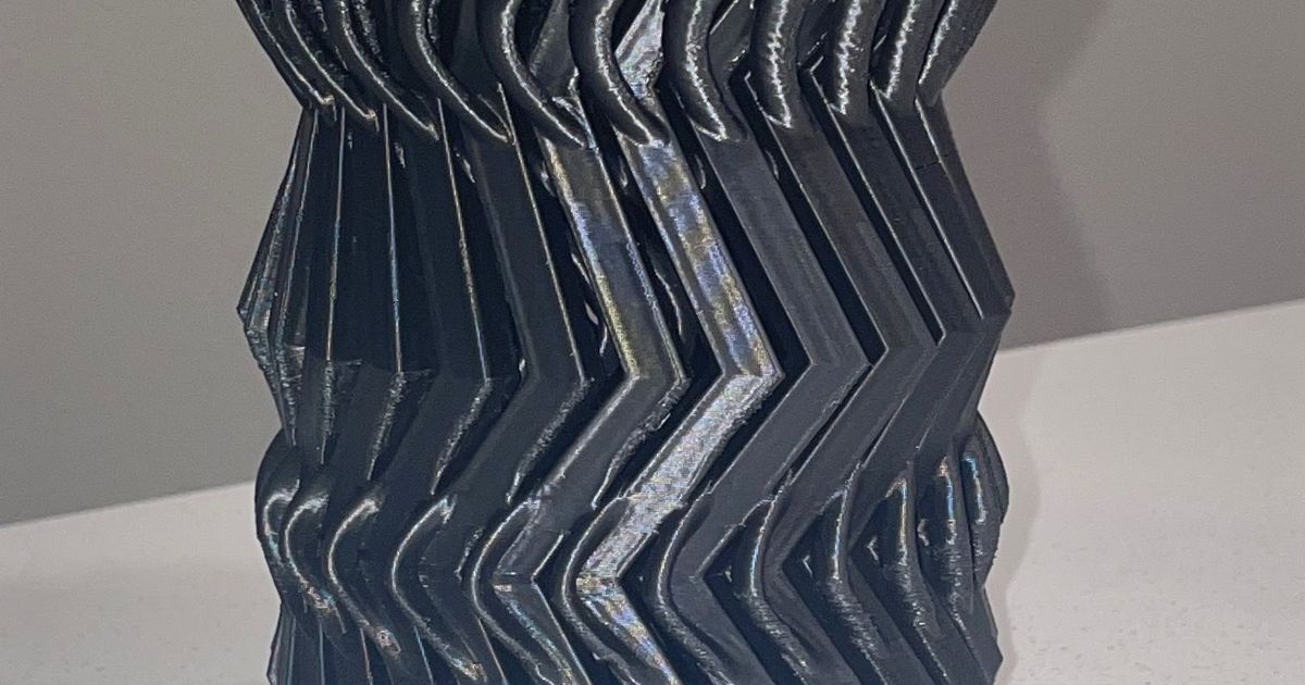 Woven Vase by B1G_Jano | Download free STL model | Printables.com