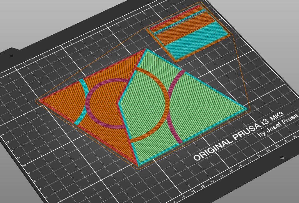 Penrose tiles multicolor by NusNus | Download free STL model ...