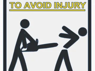 To Avoid Injury Sign (Chainsaw Version) by Polymathic | Download free ...