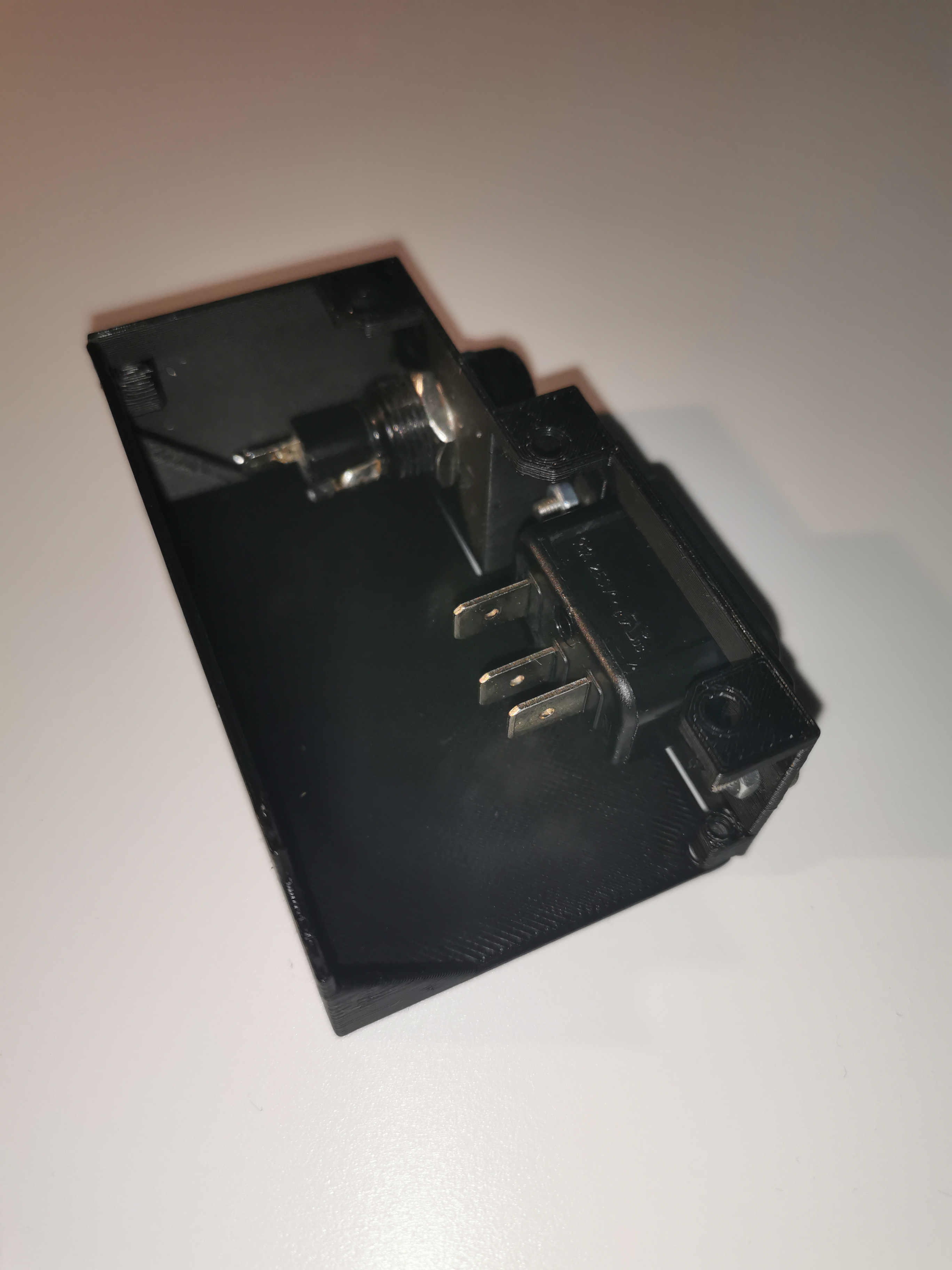Printer enclosure power socket with fuse by LabDex | Download free STL ...