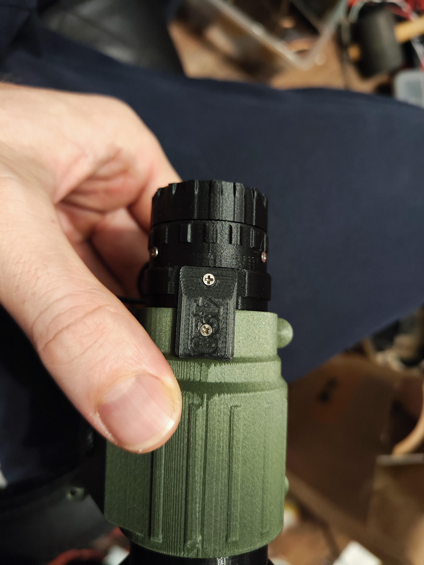 PVS 420 thermal vision 50Hz low budget 18650 monocular (256X192 ...