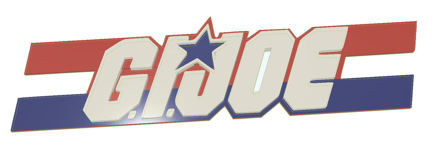 GI JOE LOGO by Tom Anderson (The Real NEO) | Download free STL model ...