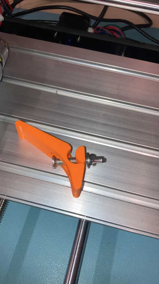 3018 CNC workpiece clamp by dekaware | Download free STL model ...