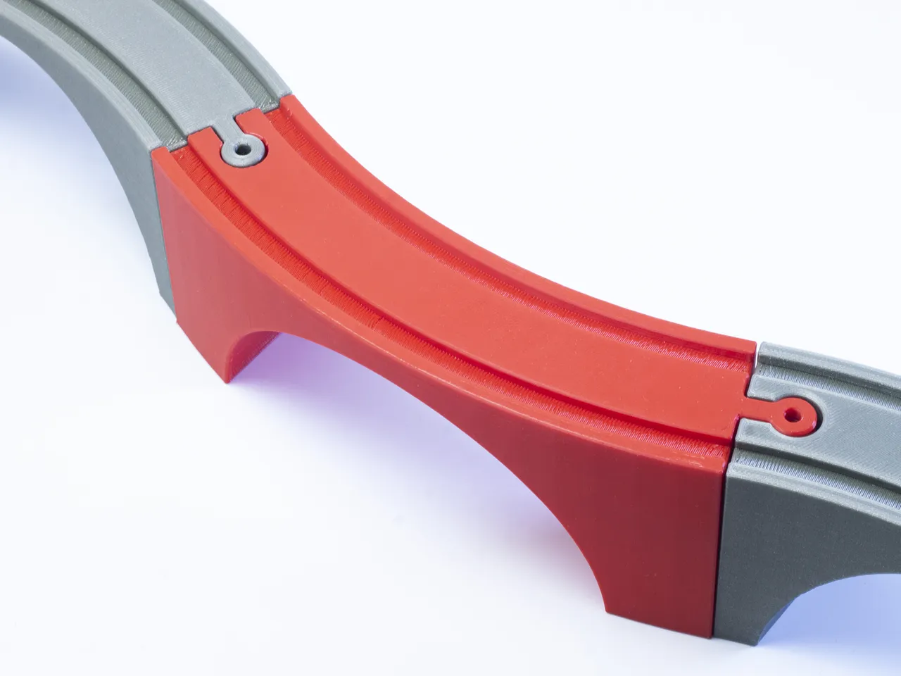 Curved Viaduct Track - W4 by Michal Fanta | Download free STL model ...