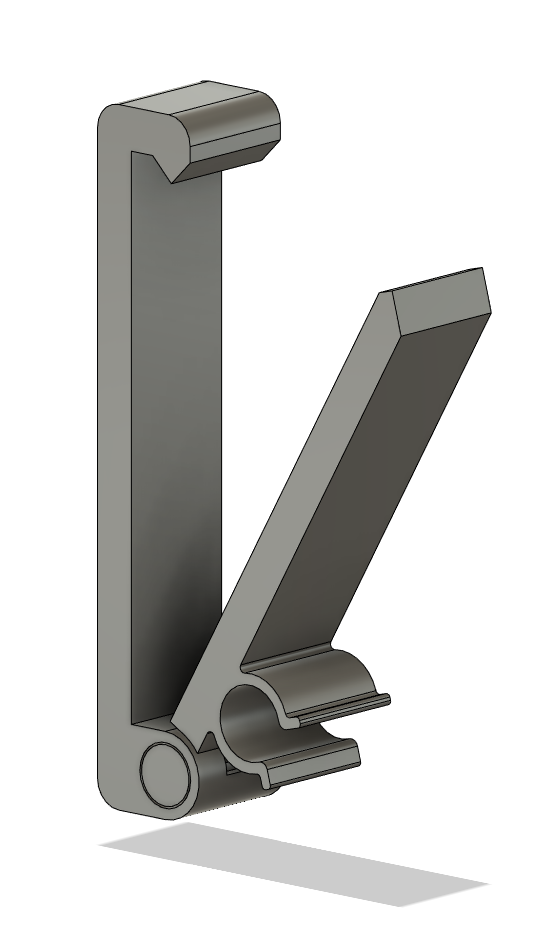 Guitar Cable Clip for Strap by Nick | Download free STL model ...