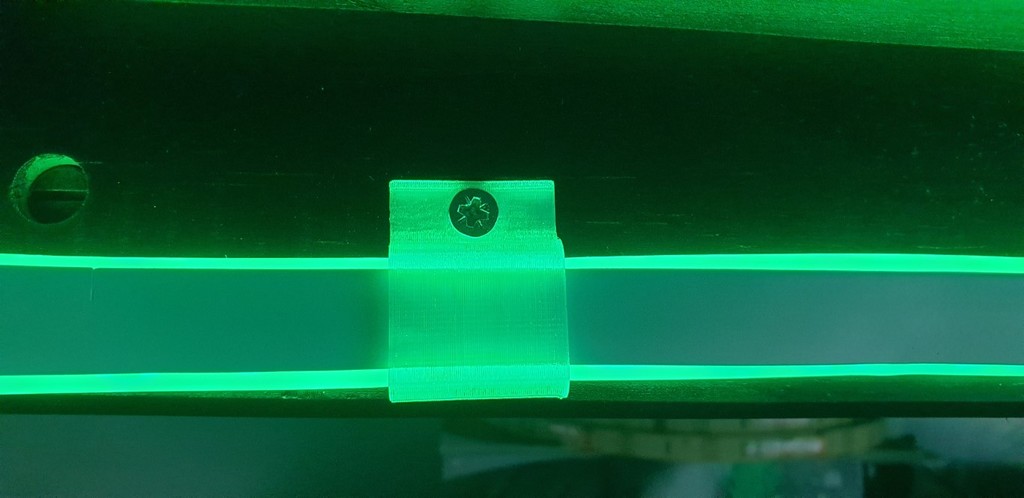 Neon LED Silicon Clip Mount by RamjetX | Download free STL model ...