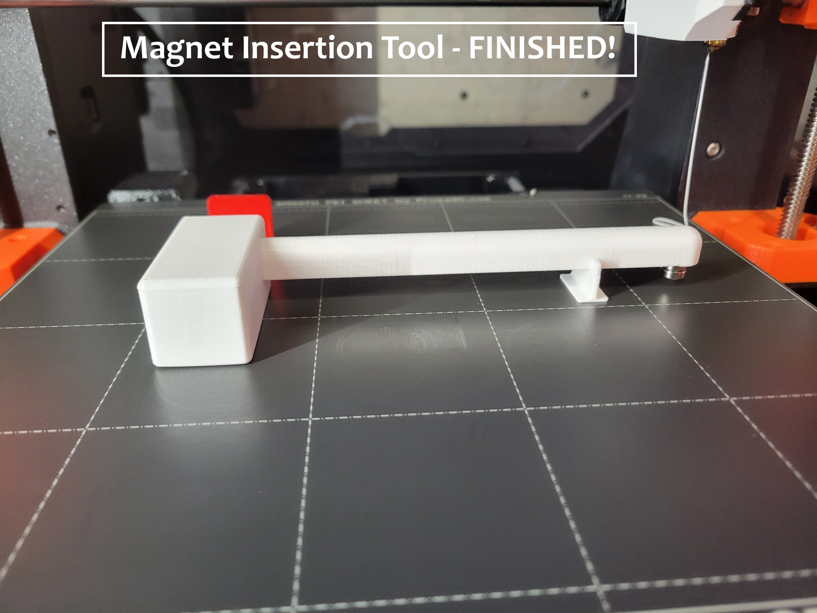 Magnet Insertion Tool (Low Profile) by Phil Caruso | Download free STL ...