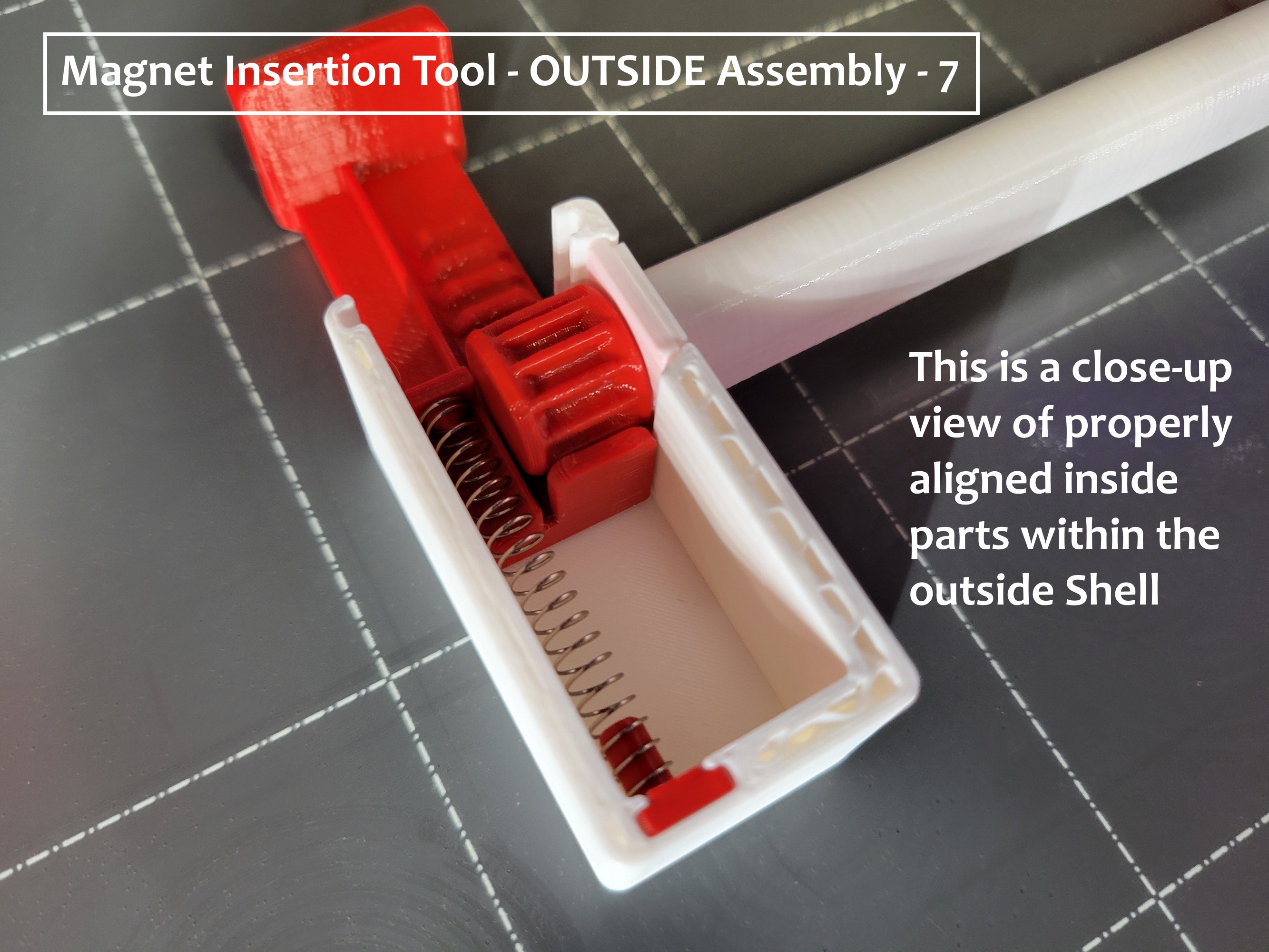 Magnet Insertion Tool (Low Profile) by Phil Caruso | Download free STL ...