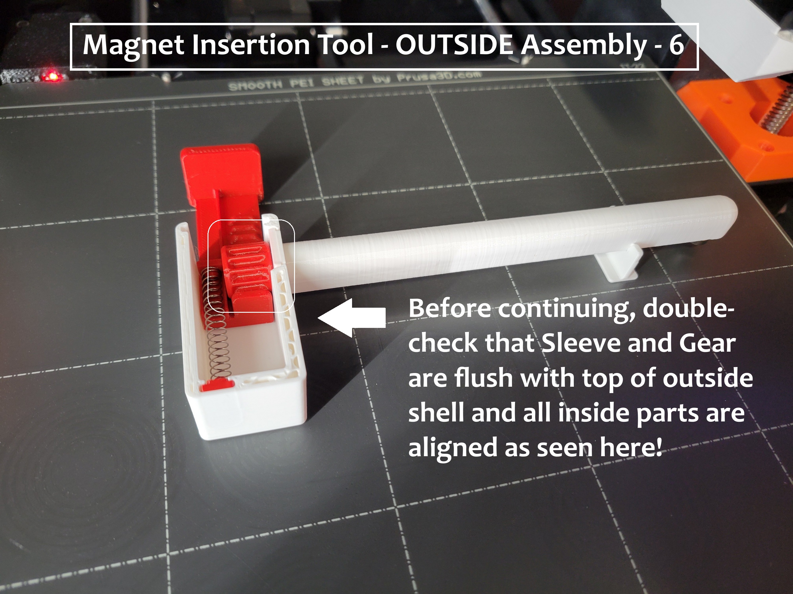 Magnet Insertion Tool (Low Profile) by Phil Caruso | Download free STL ...