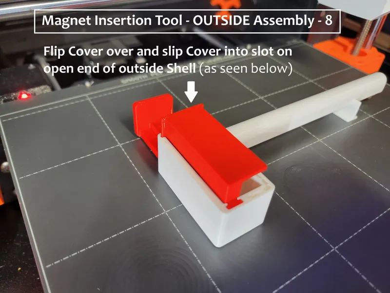 Magnet Insertion Tool (Low Profile) by Phil Caruso | Download free STL ...