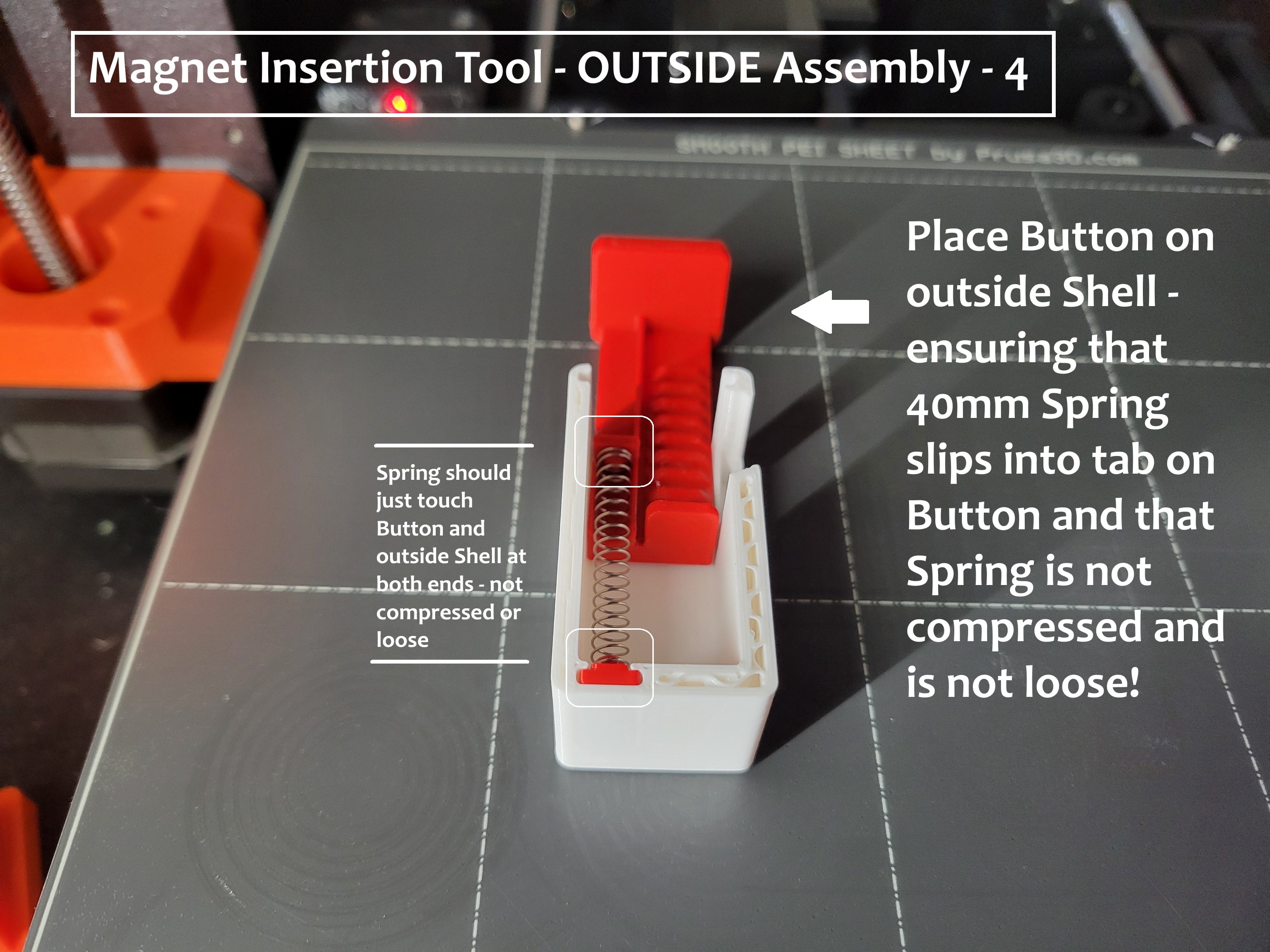 Magnet Insertion Tool (Low Profile) by Phil Caruso | Download free STL ...