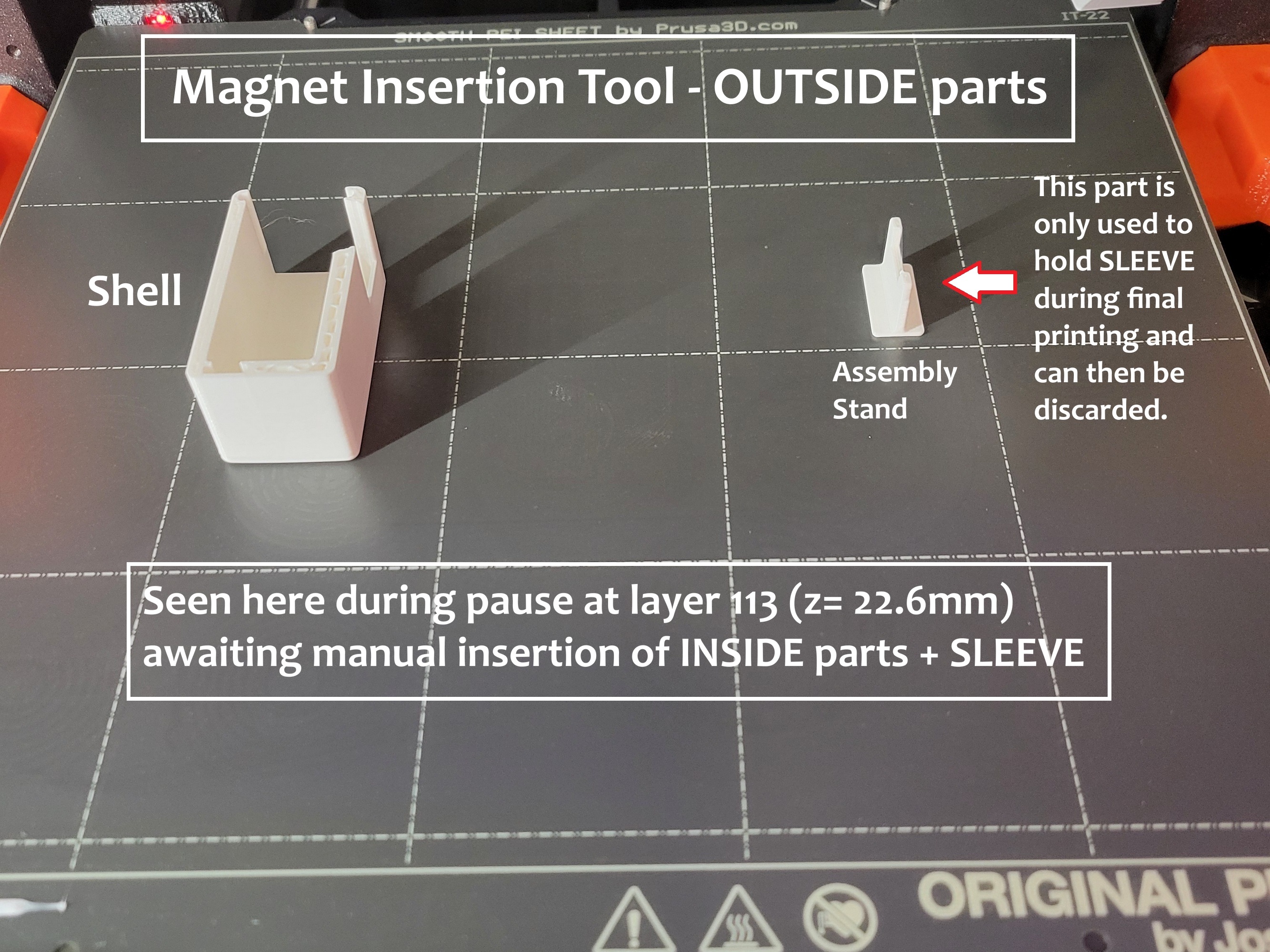 Magnet Insertion Tool (Low Profile) by Phil Caruso | Download free STL ...