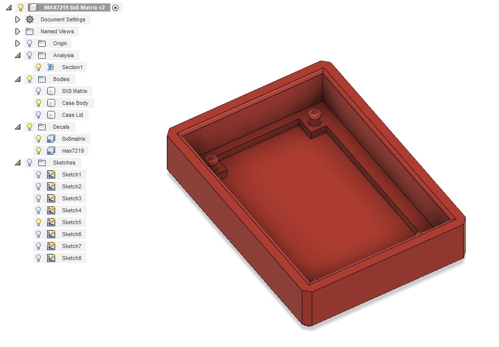 RamjetX 8x8 Matrix for SimHub by RamjetX | Download free STL model ...
