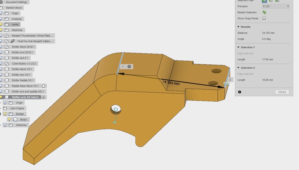 RamjetX - Magnetic Shifter Sim Racing by RamjetX | Download free STL ...