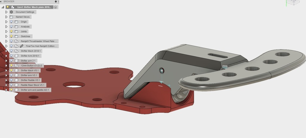 RamjetX - Magnetic Shifter Sim Racing by RamjetX | Download free STL ...