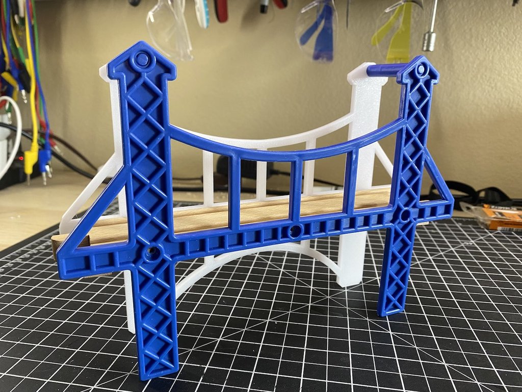 Brio Train Bridge by spuder | Download free STL model | Printables.com