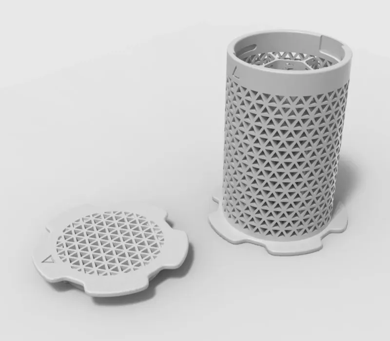Bambu Lab AMS AirMax.5 Station Base for Desiccant Drying by S.ID ...