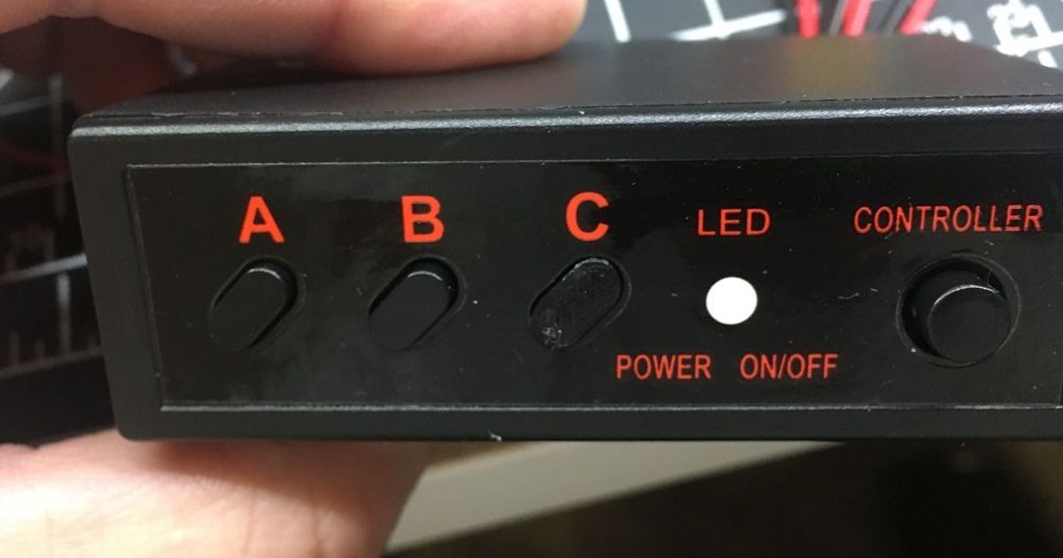 Strobe Button by spuder | Download free STL model | Printables.com