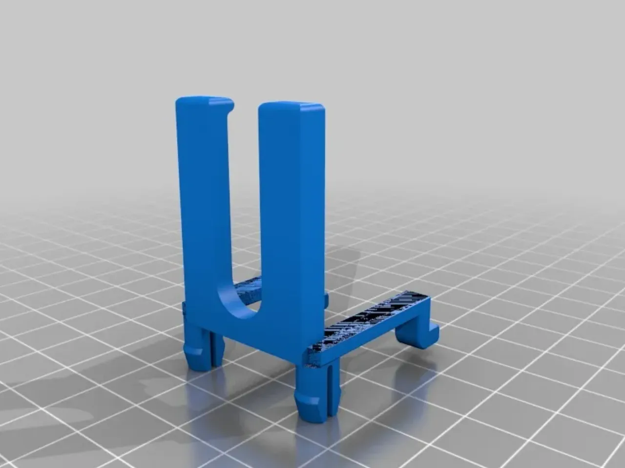 Peg Board Multimeter holder by spuder | Download free STL model ...